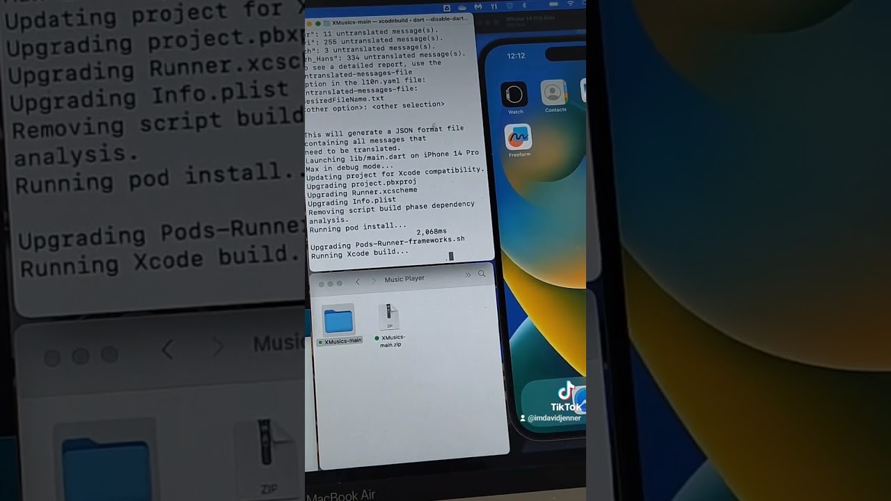 Create your own music player app in 2 mins. #flutter #mobileapp #github
