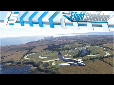 Phillip Island to Melbourne - Piper PA-44 Seminole - Microsoft Flight Simulator