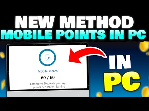 New Method To Get Microsoft Rewards Mobile Points On Pc ( Computer )