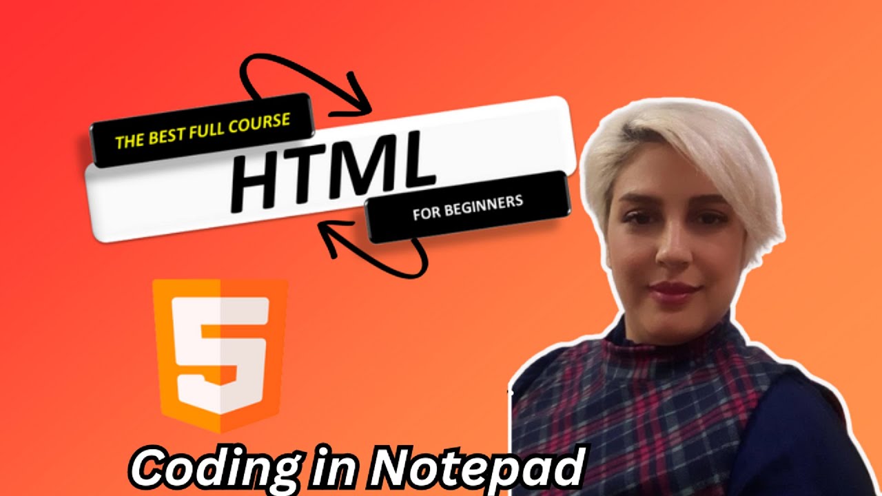 HTML Tutorial : Start coding in notepad |web development tutorial -part4