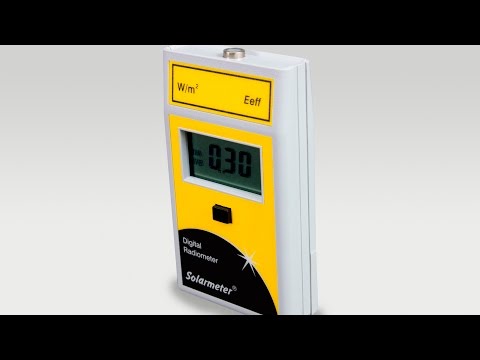 Solarmeter Model 7.5 Digital Handheld ERY (Eeff) Radiometer with Integral Sensor
