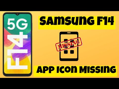 How to fix App Icon Missing ||| App icon settings || App Icon missing issue Samsung F14