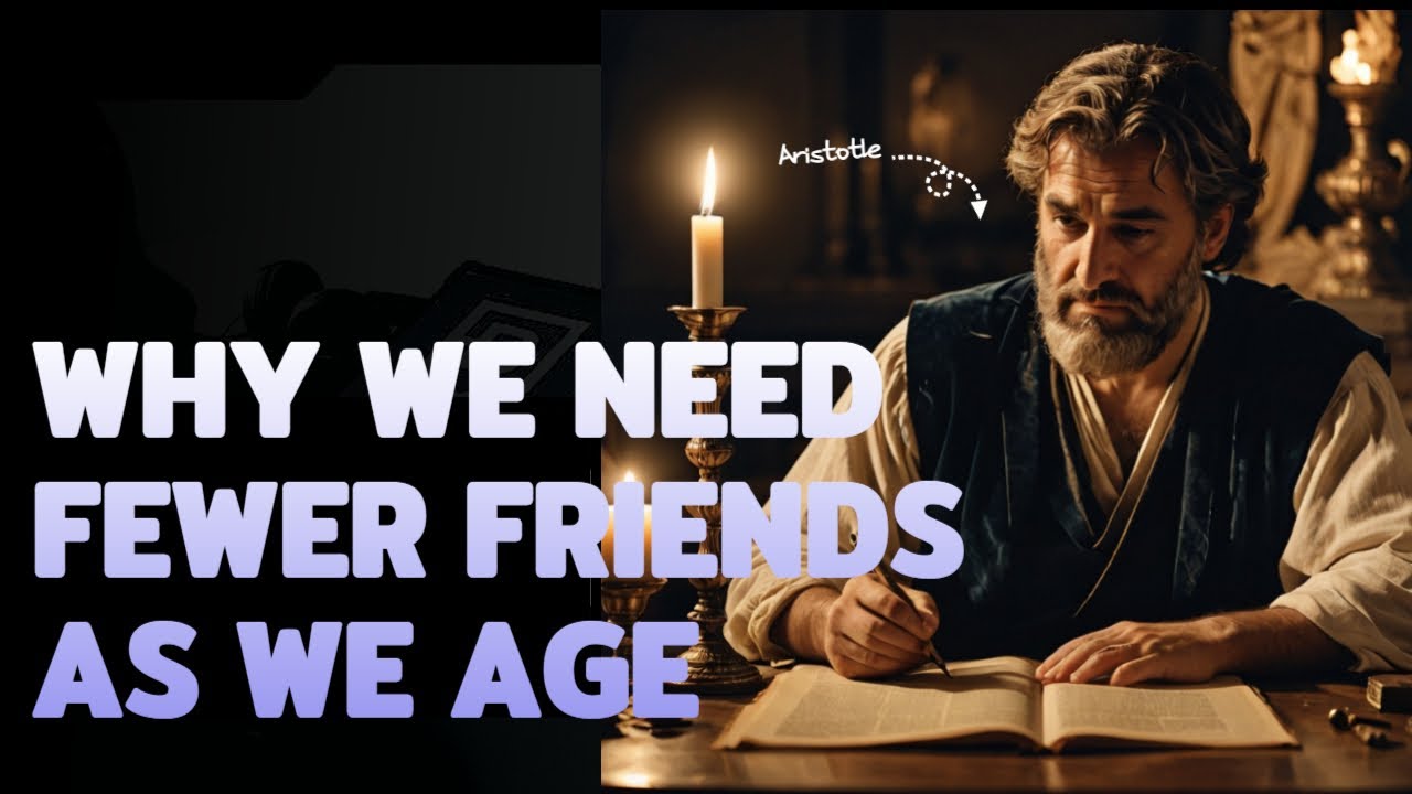 Aristotle's Three Reasons Why You Don't Need Friends in Old Age