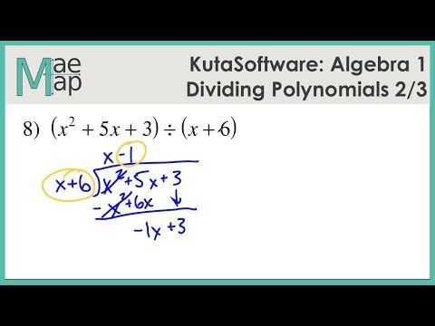 Dividing Polynomials Part 2 – Easy Peasy All-in-One High School