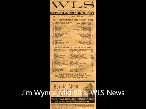 Jim Wynne, WLS Chicago Radio news broadcast from August 24th 1967