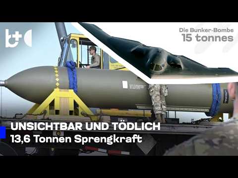 Was sind B-2-Bomber, die Superbomben gegen unterirdische Bunker tragen