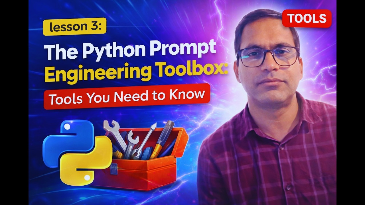 Lesson 3: The Python Prompt Engineering Toolbox: Tools You Need to Know in 2026