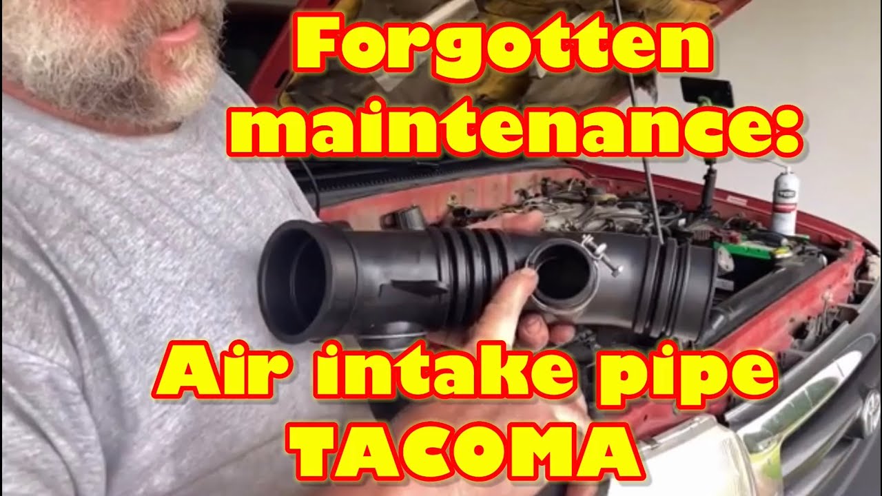 Forgotten maintenance: Air intake Hose