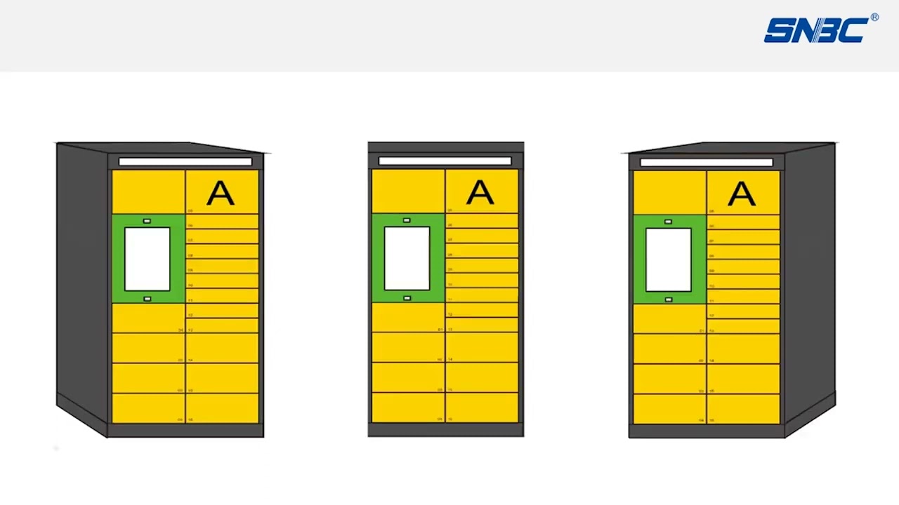 SNBC ® Bluetooth Parcel Locker Last Mile Solution