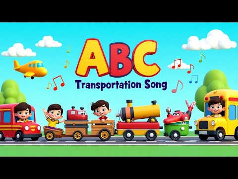 ABC Transportation Song | Fun Transportation Song For Children, Kids, Baby and Toodlers