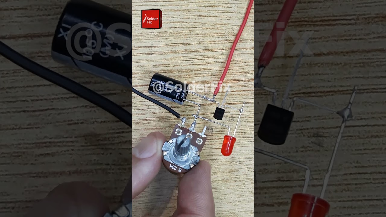 DIY Adjustable LED Strobe Light