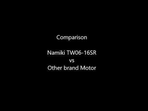 Comparison between Namiki TW06-16SR & Other Motor
