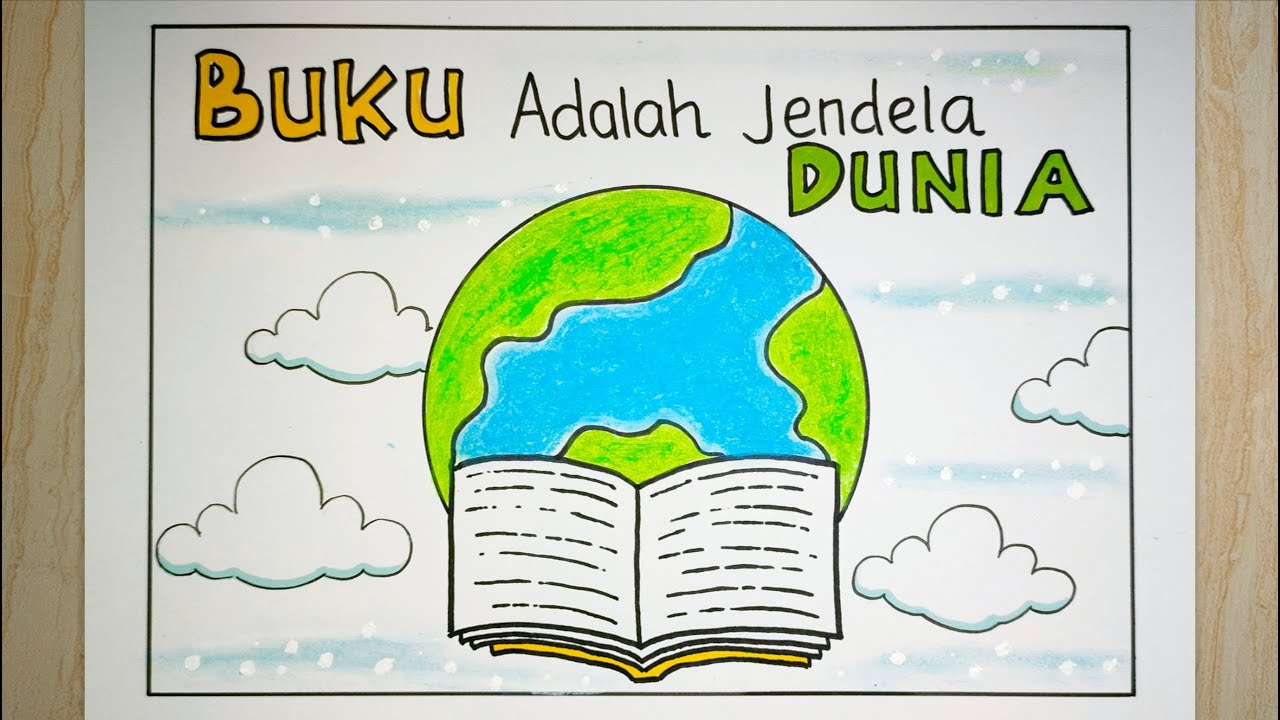 Cara membuat poster pendidikan yang mudah