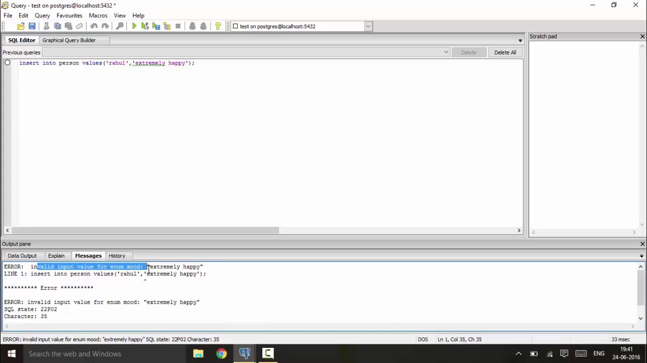 Tutorial 21 ENUMERATION Data Type