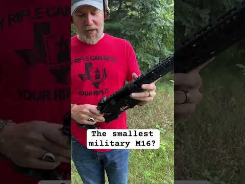 The Air Force GAU-5A the smallest M16?