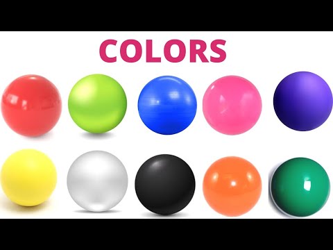Colors name|Poo-Poo tv|learn the names of different colors