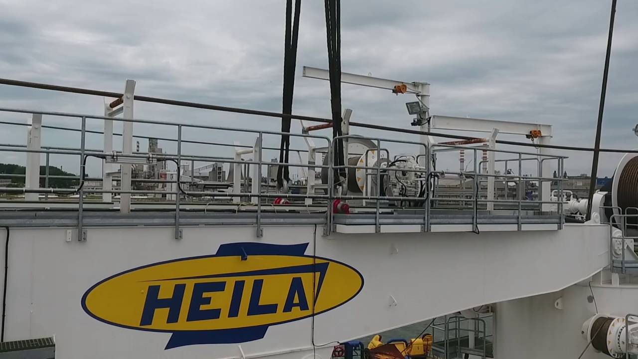 Heila Cranes Custom Built Marine & Offshore cranes mp4