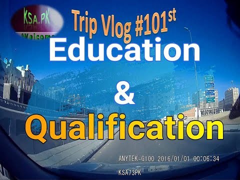 Qualification Meaning In Urdu (2019) Road Trip Vlog #101