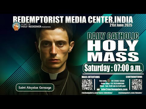 Catholic Holy Mass, - 21st June, 2025 | Saturday