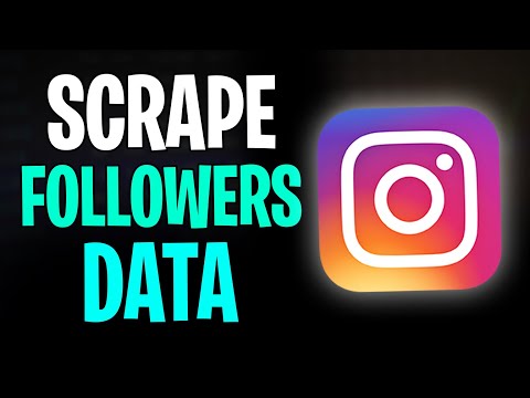 How to Scrape Instagram Followers Data in Seconds for FREE (2025)