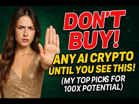 DON'T BUY Any AI Crypto Until You See This! (My Top Picks for 100x Potential)
