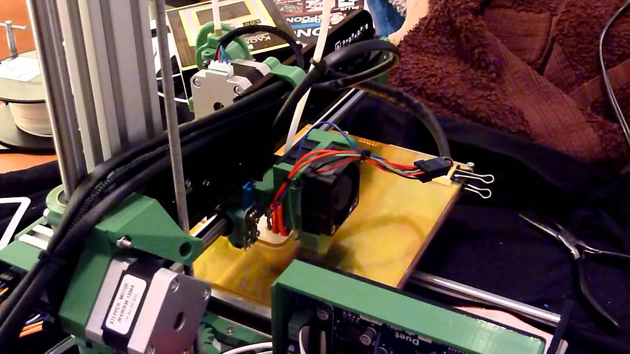 Ormerod printing a Netduino enclosure