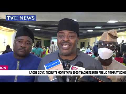 Lagos State Govt Recruits More Than 2000 Teachers Into Public Primary Schools