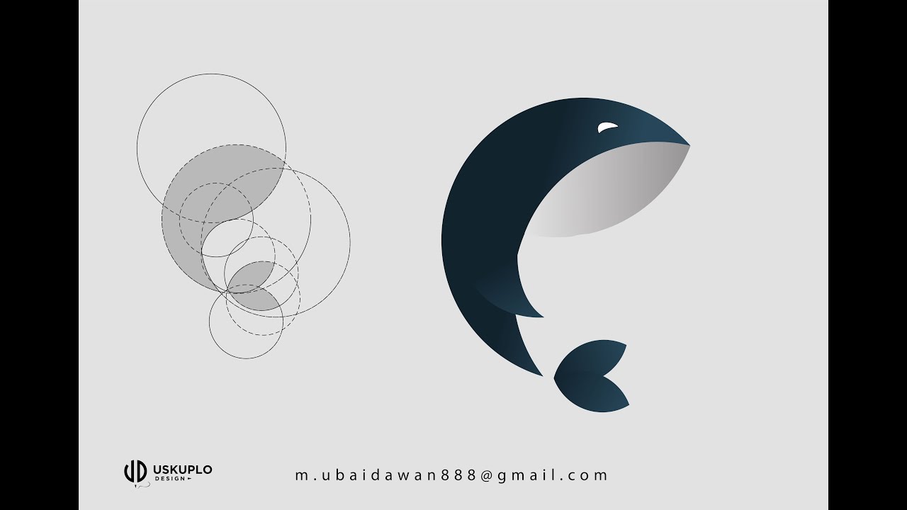 vector Fish logo Design. illustrator
