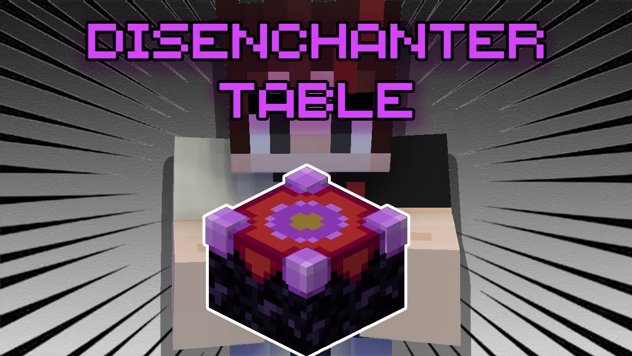 Bedrock Disenchanter Table | Aadhu.com