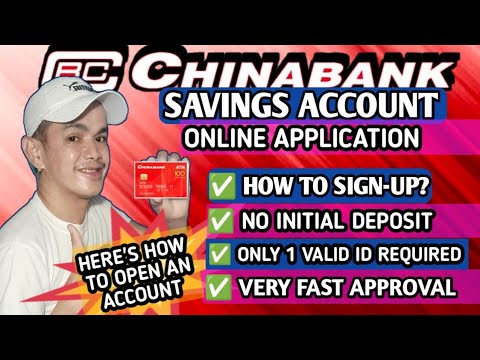 CHINABANK ACCOUNT ONLINE APPLICATION | NO INITIAL DEPOSIT | HOW TO SIGN-UP? |Tagalog |SmallKingVlogs