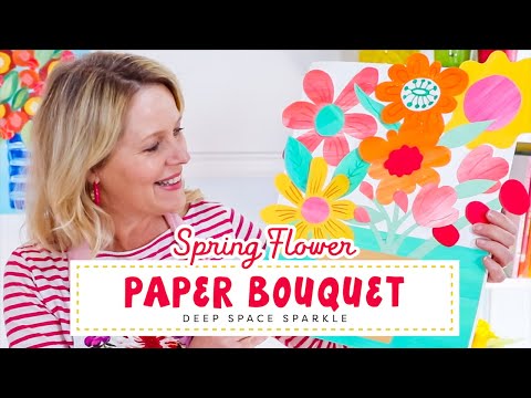 How to Make a Springtime Flower Paper Bouquet