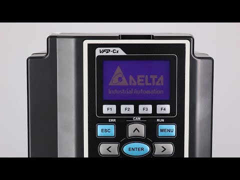 Delta's C2000 Series AC Drive / Basic Startup