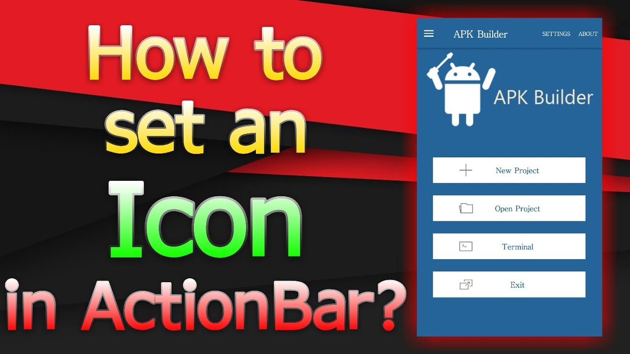 How to Set Icon in ActionBar Programmatically? (Android JAVA)