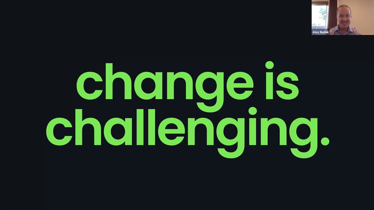 Becoming a Changemaker - Alex Budak