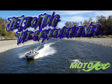 Jet Boating the Skykomish with Supercharged 255HP BRP MotoJet USA // A 3DR solo Drone video