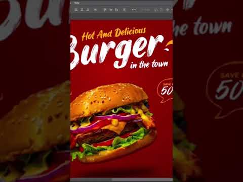 How to Make Professional Restaurant Flyers in PS #srilanka #photoshoptutorial #photoshop #sinhala