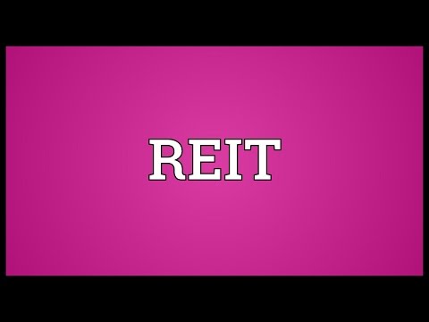 REIT Meaning