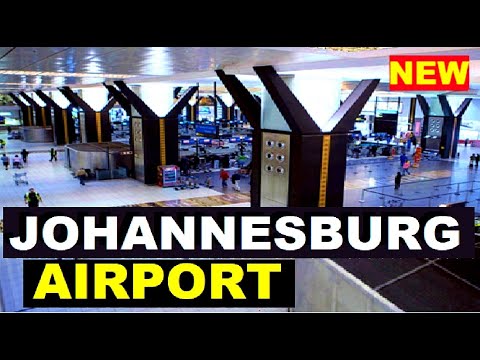 SOUTH AFRICA ; BEAUTIFUL JOHANNESBURG AIRPORT (O.R. Tambo International Airport) FULL VIDEO. WOOW!