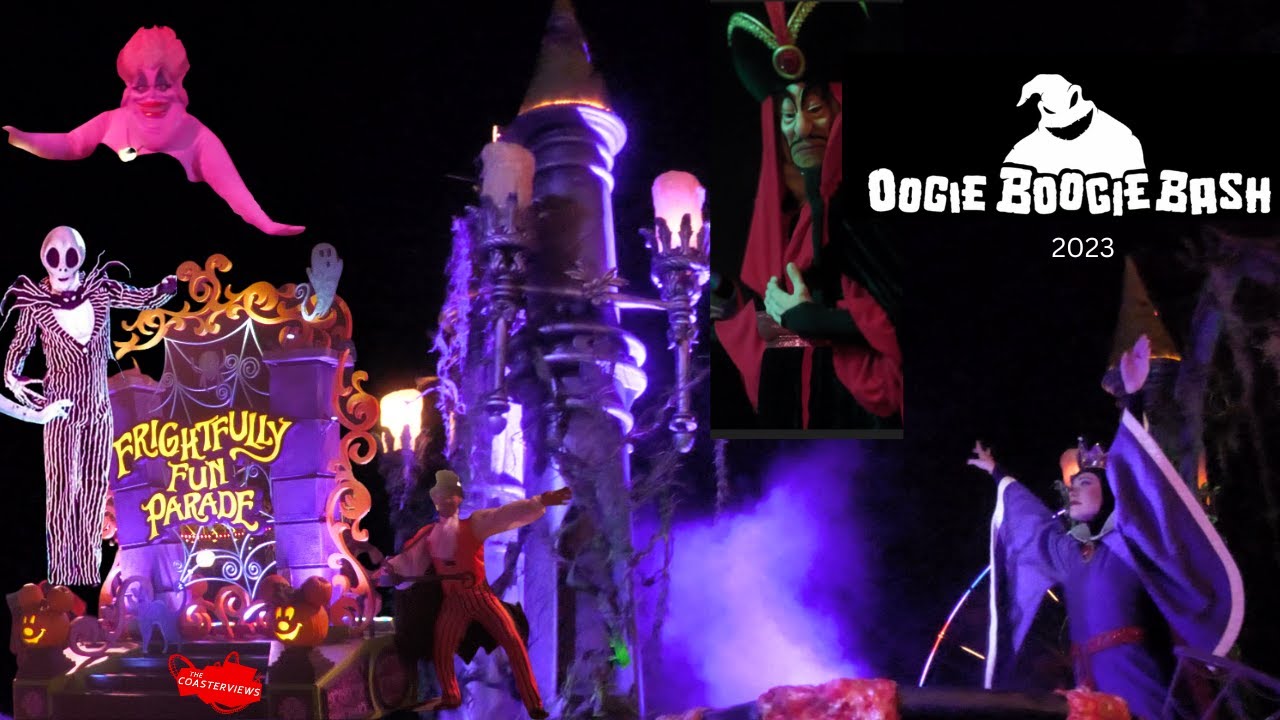 MyDisneyFix | Frightfully Fun Parade at Oogie Boogie Bash 2023- Disney ...