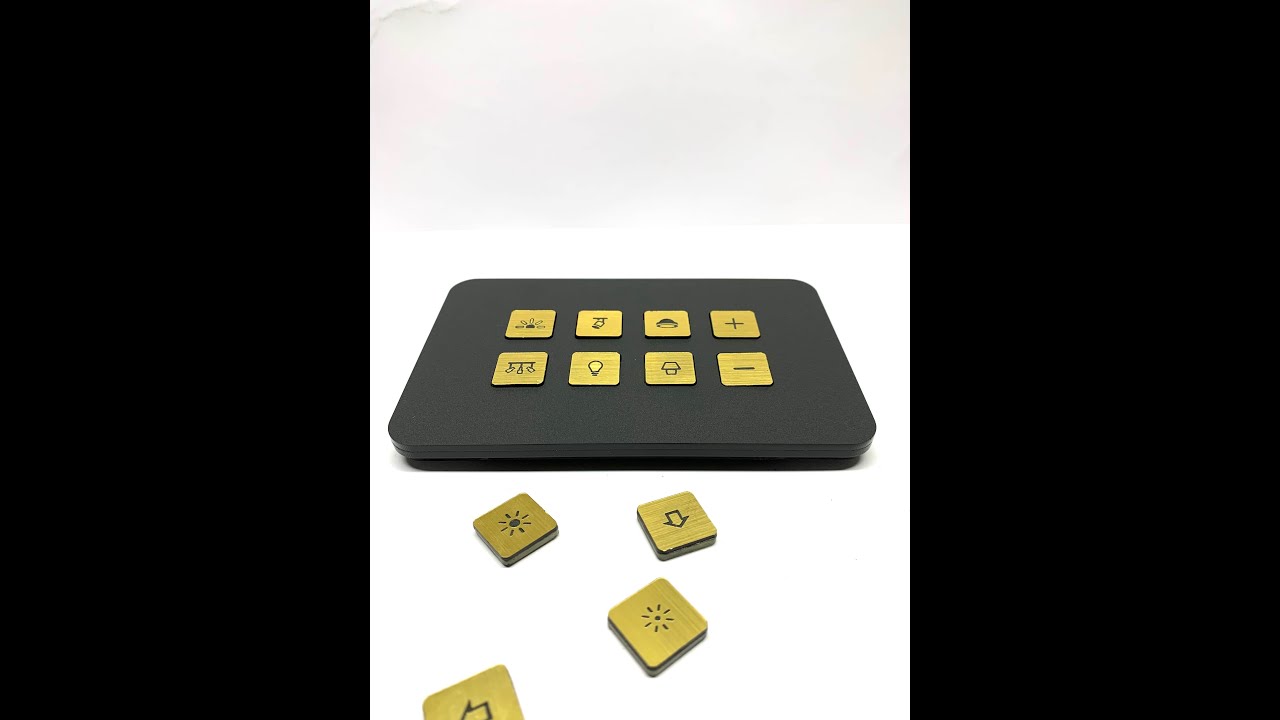 Push button switch [ Non Latching ] For Binary input modules