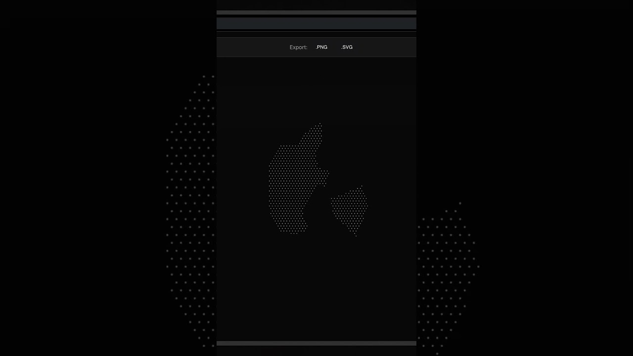 How to Create Dotted Vector Maps