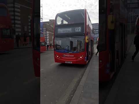 London Bus Routes 53, 122 and 180 at Woolwich Arsenal Station