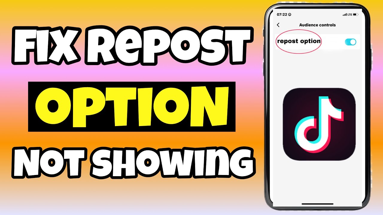 How To Fix Repost Option Not Showing on TikTok? (Step by Step)