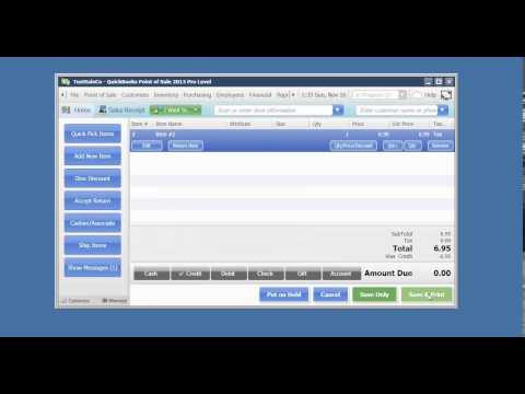 Credit Card Processing in QuickBooks POS with Medasyst's Plug-In