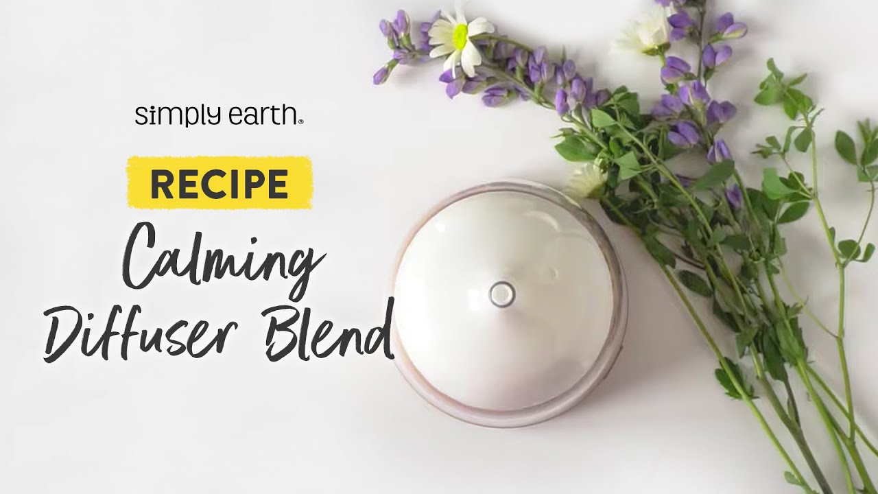 Calming Essential Oil Diffuser Blend Recipe