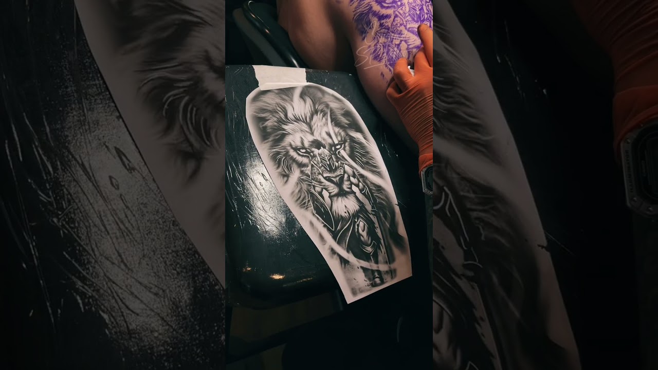 ELE FEZ UM LEÃO DIFERENTE! - Original SP Tattoo