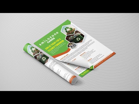 Single Page Flyer Design