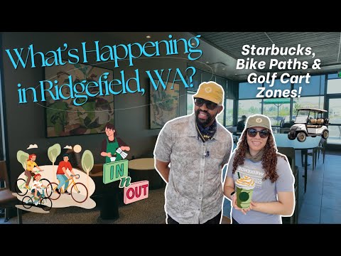 Exploring Ridgefield WA by Bike | Overlook Park to Union Ridge's New Starbucks