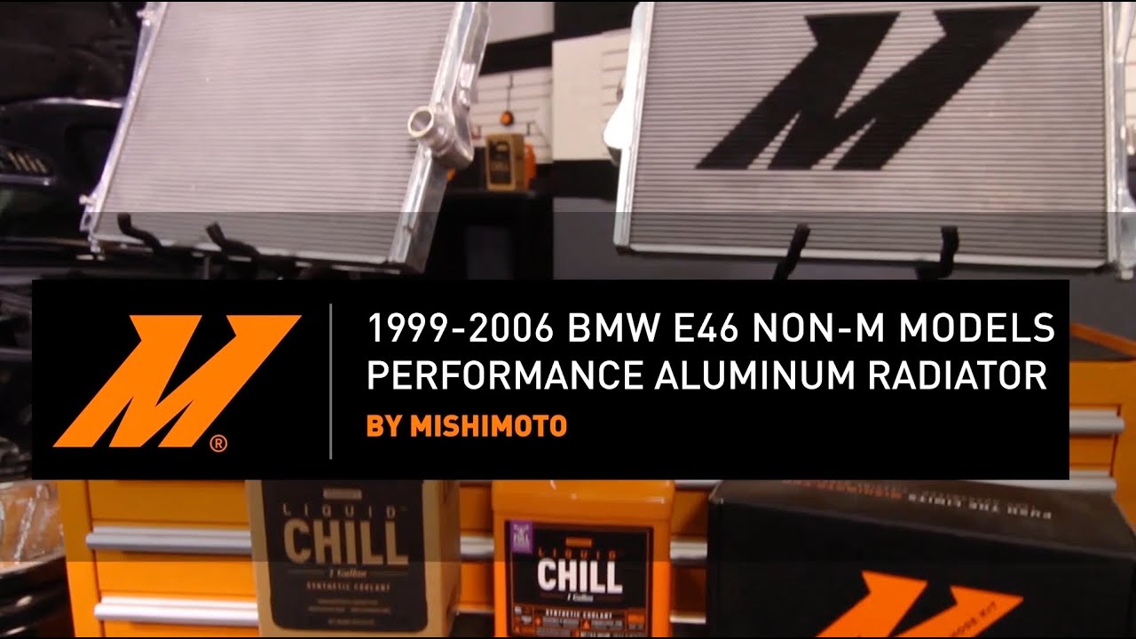 1999–2006 BMW E46 Non-M Performance Aluminum Radiator Features & Benefits By Mishimoto