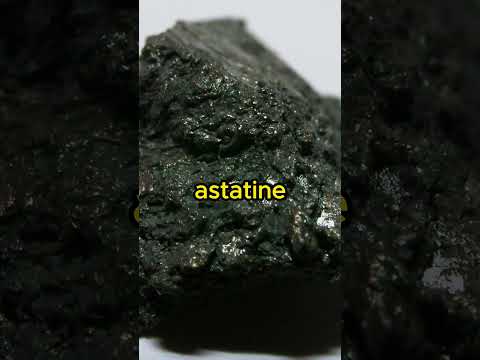 The Rarest Element on Earth Astatine #shorts #elements #rare #earthfacts #sciencefacts
